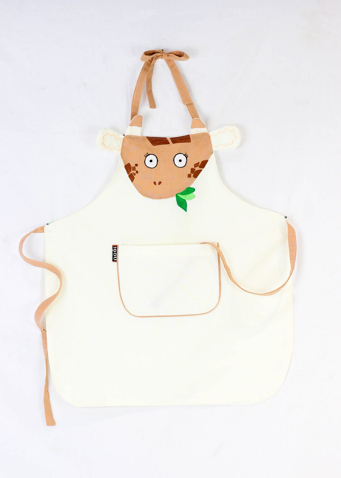 BABY GIRAFFE KIDS APRON - TẠP DỀ CHO BÉ BY NGÓI APRON